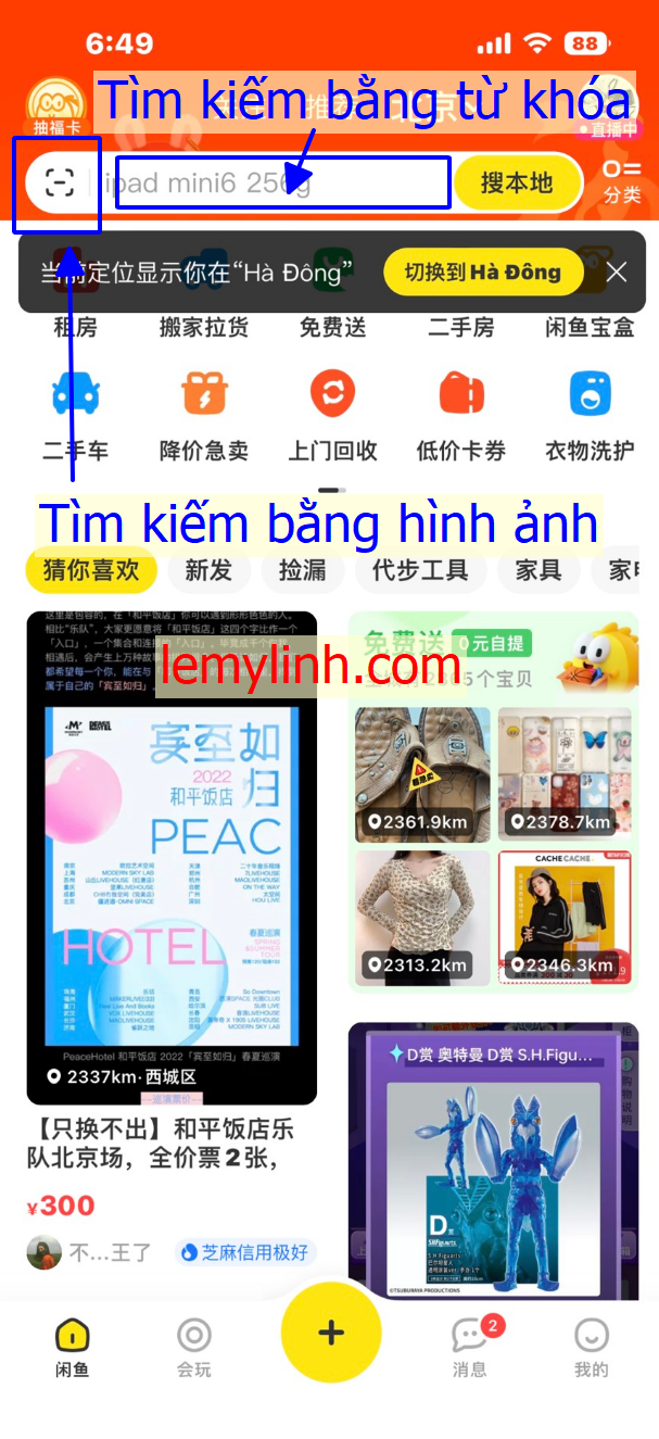 App Xianyu là gì? Hướng dẫn đăng ký và xác minh Xianyu - LÊ MỸ LINH